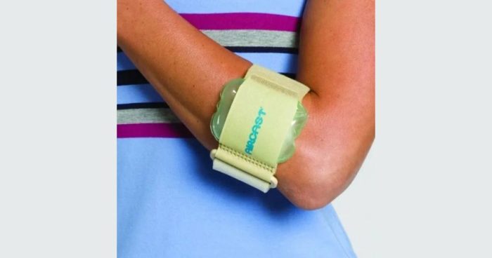 Aircast Arm Band (With Aircell) - Tennis Elbow Support - Natural - The ...